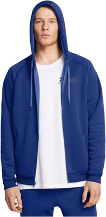 Under Armour Homme, Sweatshirts et sweats &agrave; capuche, Bleu, Taille: L Sweat ML capuche molleton&eacute;