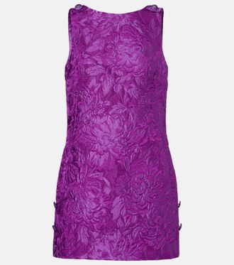 Dolce & Gabbana Minikleid aus Brokat