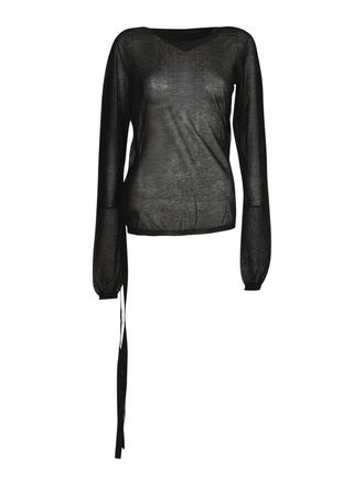 Ann Demeulemeester Robe Courte - Noir