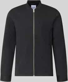 Lindbergh Slim Fit Sweatjacke mit Stehkragen