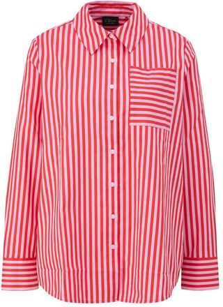 s.Oliver Langarmbluse Bluse Elastische Bluse aus Baumwolle