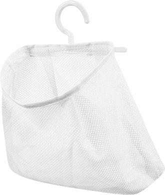 BESPORTBLE DOITOOL Multifunktionaler H&auml;ngebeutel aus Wei&szlig;em Mesh Waschbarer Aufbewahrungsbeutel f&uuml;r W&auml;scheklammern Vielseitig Nutzbar f&uuml;r K&uuml;che Bad und Haushalt 