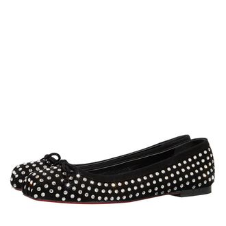 Christian Louboutin Loafer - Mamadrague Strass Boum - Gr. 38 (EU) - in Schwarz - f&uuml;r Damen