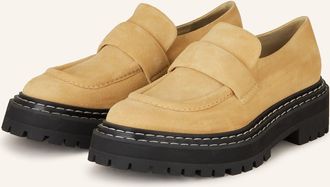 Proenza Schouler Plateau-Loafer beige