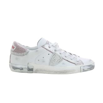 Philippe Model Femme, Chaussures, Blanc, Taille: 37 EU Chaussures roses pour femmes Prsx LOW