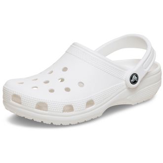Crocs Unisex Erwachsene Classic Clog Clog, White, 33/34 EU
