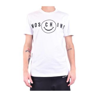 Moschino Stylisches T-Shirt - - Tops - Herren - Wei&szlig; - XL