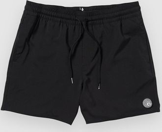 Volcom Lido Solid Trunk 16 Boardshorts black