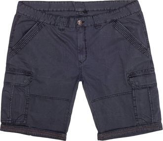 Lavecchia Übergrößen Cargo Shorts Herren Cargoshorts Kurze Hose LV-66 (Blau/Grau, 48/64)