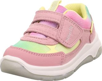 Superfit Mädchen Cooper Sneaker, Rosa 5510, 21 EU Weit