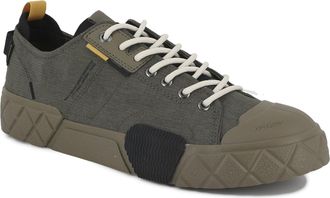 Palladium Unisex Ace City Shell Lo Sneaker, Olive Night Green, 44 EU