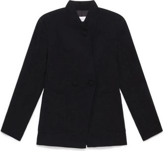 Maliparmi Maliparmi - Blazer en Cady Pur - Femme - Vestes - Noir - Taille: 38 FR