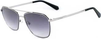 Guess Homme, Accessoires, Noir, Taille: ONE Size Metal Frame Square Lunettes de soleil