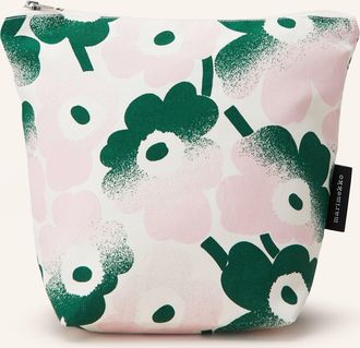 Marimekko Kosmetiktasche Mini Unikko Häivähdys Kaje weiss