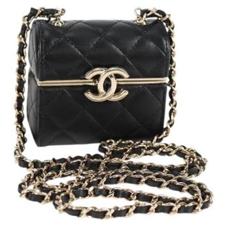 Chanel Pre-owned Leder chanel-taschen - - Pre-owned - Damen - Schwarzk - ONE SIZE