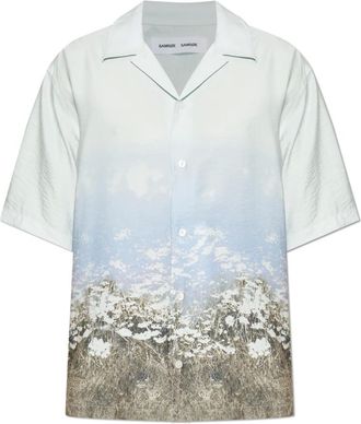 Sams&oslash;e & Sams&oslash;e Homme, Chemises, Bleu, Taille: XL Saayo Shirt