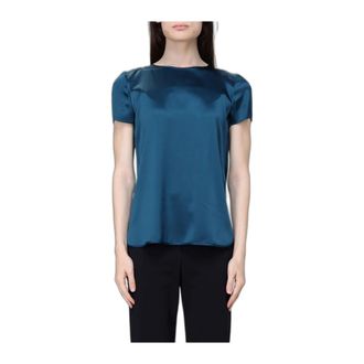 Max Mara Cortona Bluse - - Tops - Damen - Blau - S