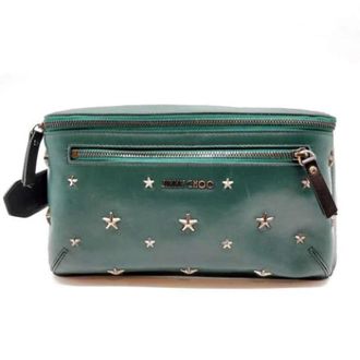 Jimmy Choo London Pre-owned Leder crossbody-taschen - - Pre-owned - Herren - Gr&uuml;n - ONE SIZE