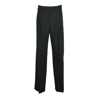 Marella Diorama Wide Hosen - - Trousers - Damen - Schwarzk - S