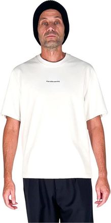 Nine In The Morning Homme, Tops, Blanc, Taille: XL T-shirt Basique en Coton