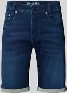 M.A.C Regular Fit Bermudas in Denim-Optik mit Eingrifftaschen