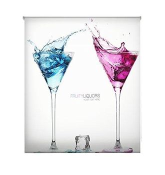 Blindecor w-c-33515 - Rollo lichtdurchlässig, Digital, Bedruckt, 110 x 180 cm