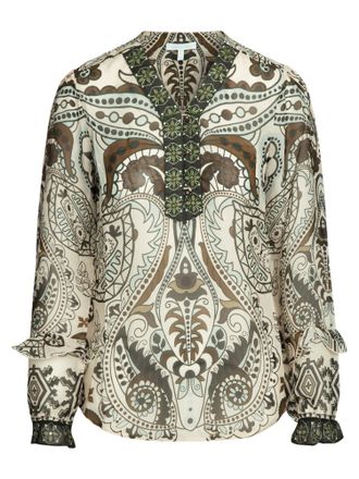 Mint & Mia Damen Amy Bluse, Mehrfarbig, Normal