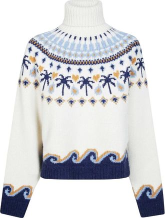 Alanui Femme, Pulls, Blanc, Taille: 36 FR Pull dhiver douillet