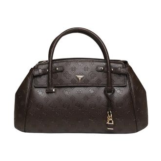 Guess Sac &agrave; main Diana - Femme - Sacs - Brun - Taille: ONE Size