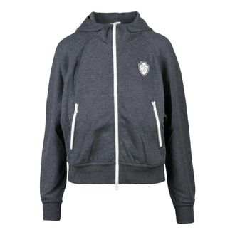Brunello Cucinelli Zip Sweatshirt - - Sweatshirts & Hoodies - Damen - Grau - S