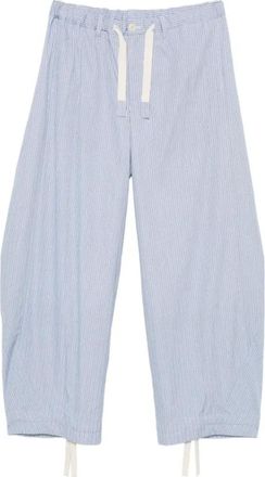 sacai Homme, Pantalons, Bleu, Taille: S Pantalon en popeline