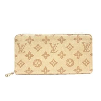 Louis Vuitton Portefeuille Long Pre-owned (Bi-pli) - Femme - Pre-owned - Beige - Taille: ONE Size
