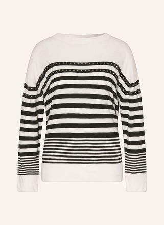 Liu Jo Liu Jo Pullover Mit Schmucksteinen weiss