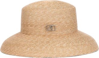 Alberta Ferretti Femme, Accessoires, Beige, Taille: S Chapeau &agrave; larges bords