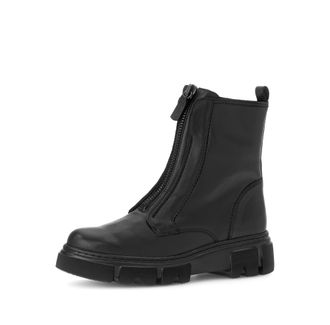 Gabor Damen Biker Boots | Frauen Stiefeletten | Best Fitting | Kurzstiefel | uebergangsschuhe | uebergangsstiefel | schwarz(Altsilber) | 37.5 EU - 4.5 UK