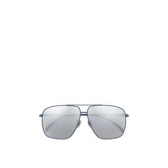 Moncler De Soleil Carr&eacute;es Arium, Unisexe, Bleu, Taille: 63