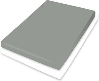 Bassetti Topper Spannbettlaken Uni Classic Grey G1/764 aus Baumwolle und Elasthan in der Farbe Classic Grey, Maße: 180cm x 200cm, 200cm x 220cm, 9285320
