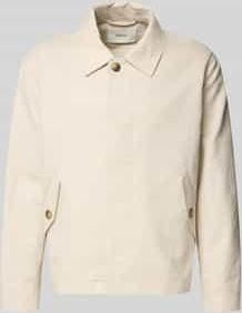 Selected Regular Fit Hemdjacke aus Leinen-Baumwoll-Mix Modell LEWIS