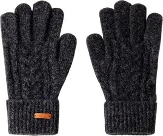 Pepe Jeans London Gants en maille tress&eacute;e - Femme - Accessoires - Gris - Taille: ONE Size
