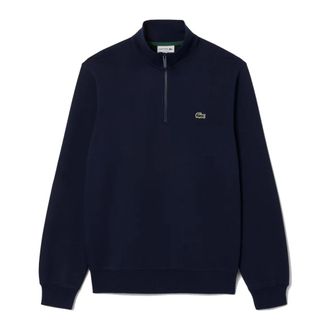 Lacoste Zip-Sweatshirt mit hohem Fleece-Kragen - - Sweatshirts & Hoodies - Herren - Blau - S