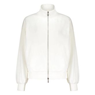 Moorer Rosetta Hoodie - - Sweatshirts & Hoodies - Damen - Wei&szlig; - XS