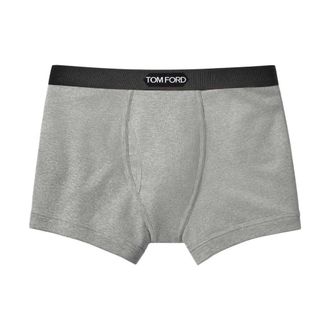 Tom Ford Logo Bund Boxer Briefs - - Underwear - Herren - Grau - S