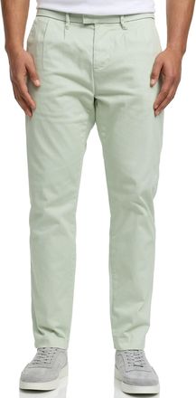 Indicode Herren Ignazo Stretch Chinohose aus Baumwolle | Herrenhose Chino Stoffhose Sea Foam, 30/32
