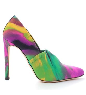 Giuseppe Zanotti Stretch Multicoloured Bimba 100 Pumps Size 37