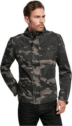 Brandit Britannia Jacket, color: darkcamo, size: M