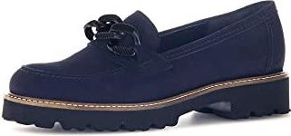 Gabor Femme Chaussures Basses, Dame Mocassin,Chaussons,Chaussures daffaires,Pantoufles,Chaussures de collège,Bleu (atlantik) / 36,38 EU / 5 UK