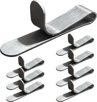 Generic Edelstahlklammern - 8X Kuchenring Reparaturclip - Verbessert Backworkflow, Dessertring -Anhang Edelstahl Backzubeh&ouml;r f&uuml;r Heimk&uuml;che Muffins Kekse Anf&auml;n