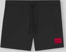 HUGO BOSS Badeshorts mit Label-Patch Modell DOMINICA