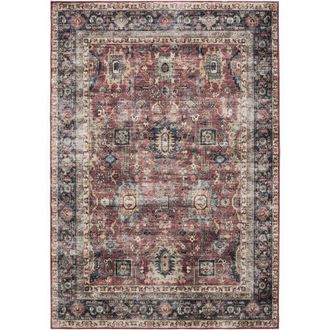 benuta Basic Waschbarer Teppich George - Multicolor 120x170 cm - Kunstfaser - Rechteckig & im Style: Vintage, Elegant, Retro - Pflegeleicht f&uuml;r