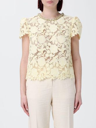 Self Portrait Top SELF-PORTRAIT Damen Farbe Gelb